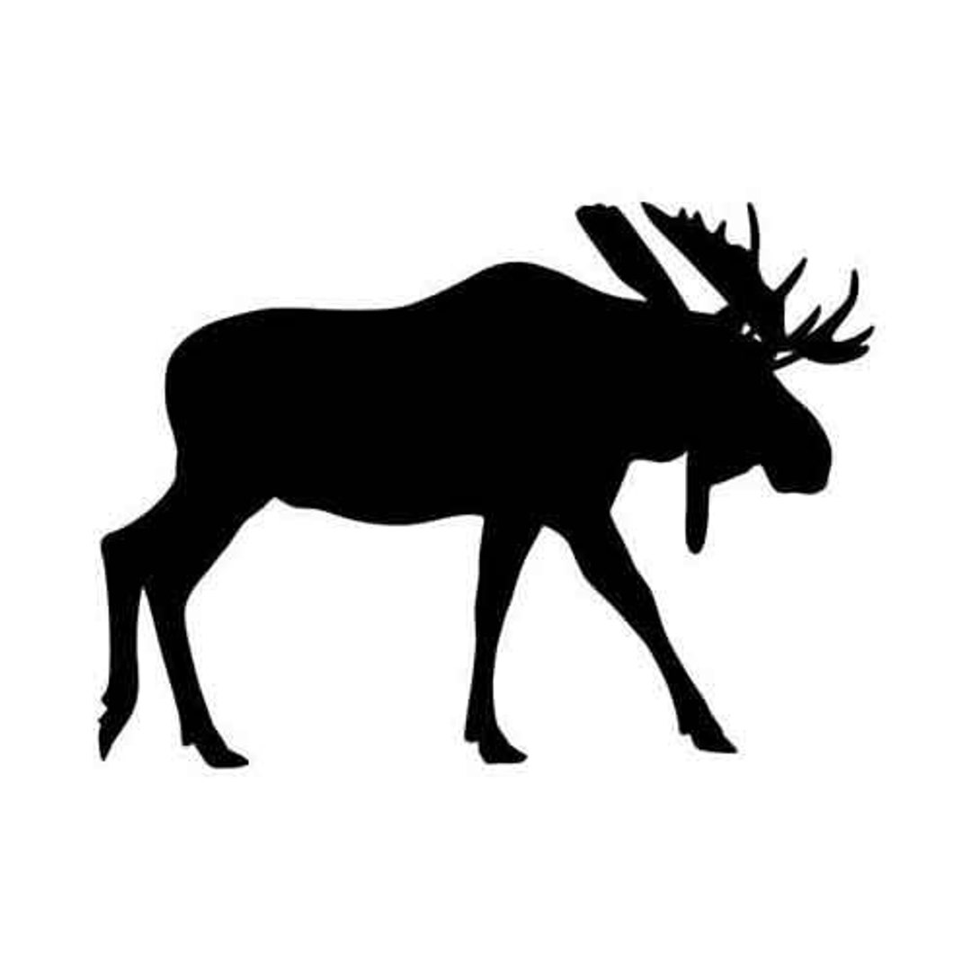 Moose Bull Vector .eps, .dxf, .svg .png Vinyl Cutter Ready, T-shirt ...