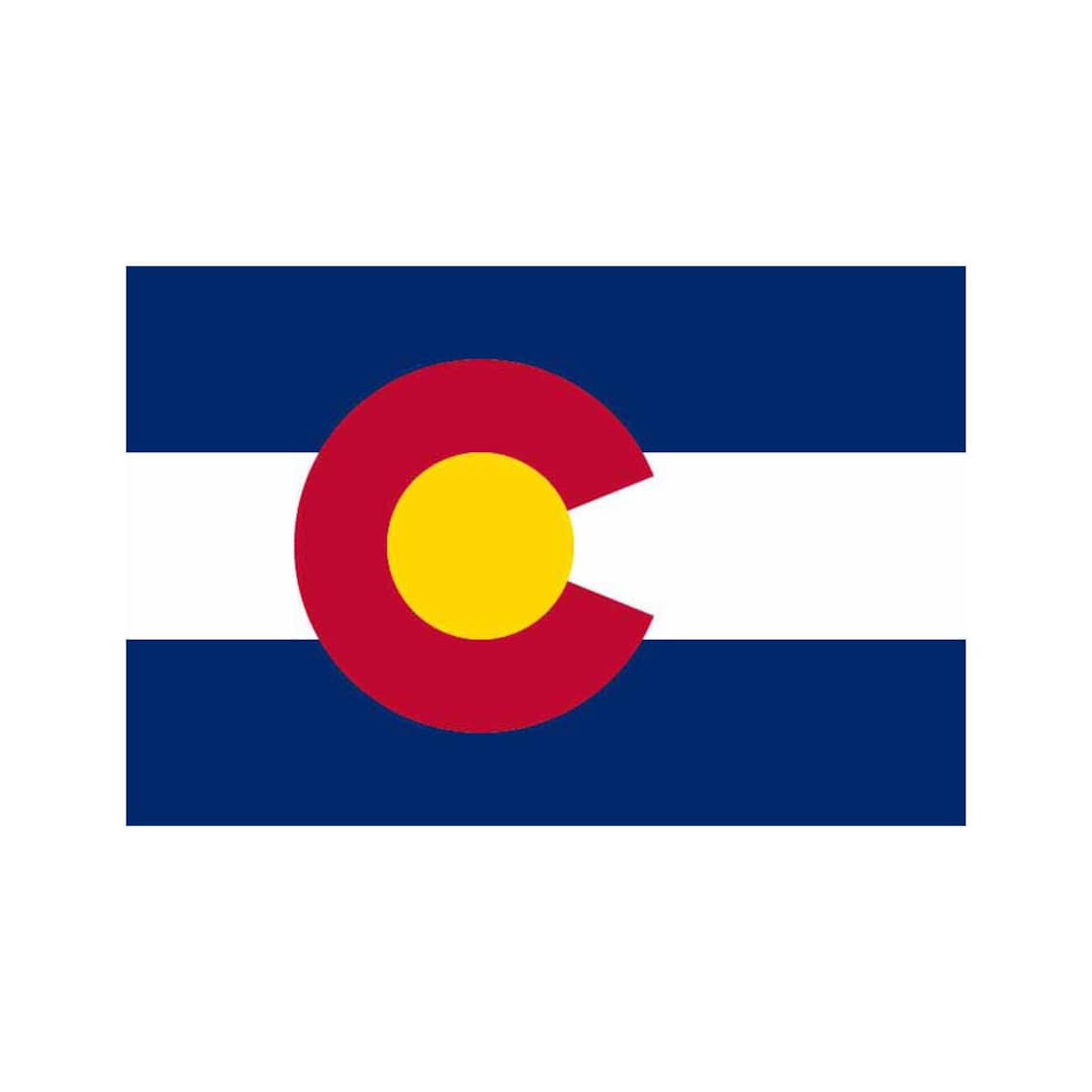 Colorado State Flag INSTANT DOWNLOAD 1 Vector .eps, .dxf, .svg .png ...