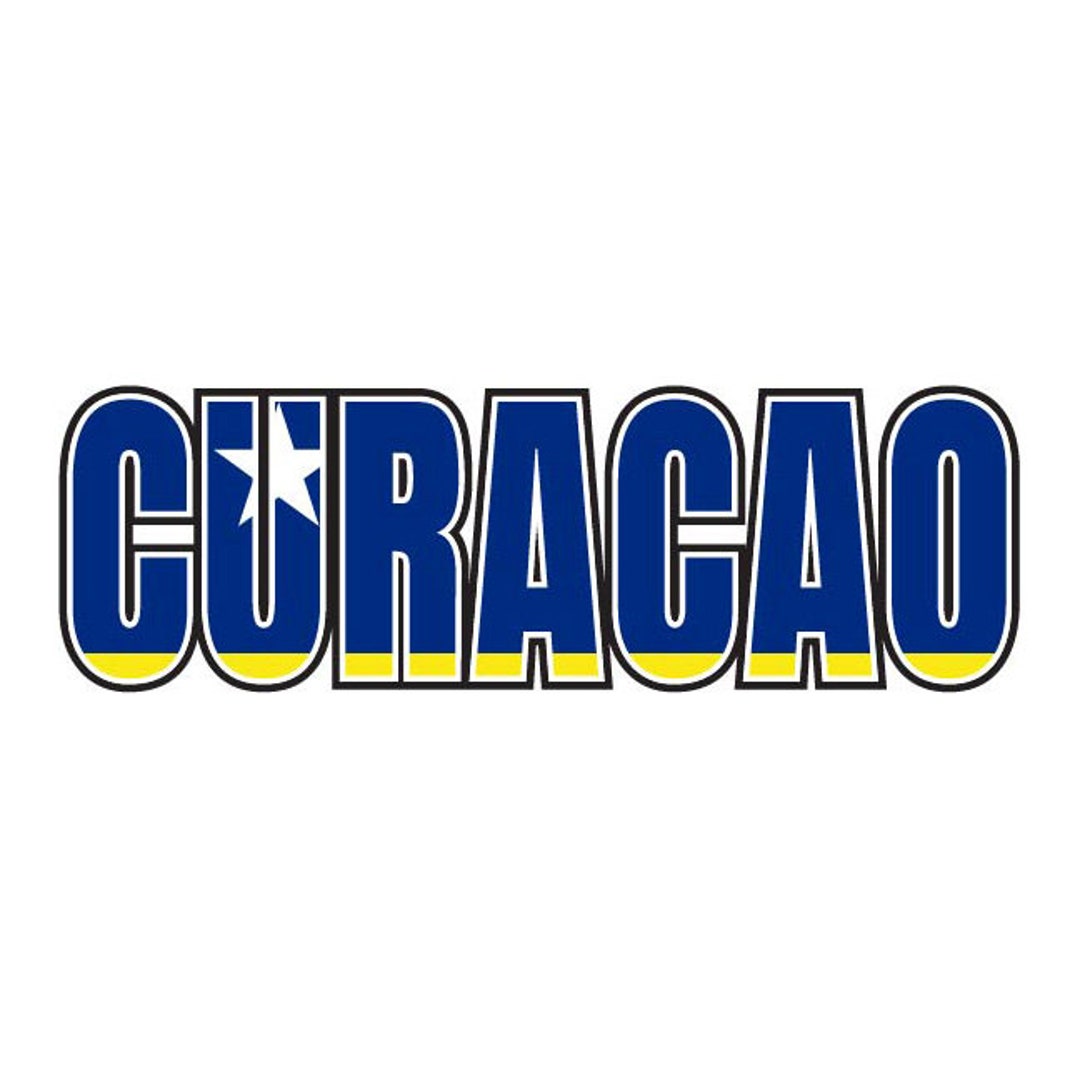 Curacao Island Flag Text Word Art 1 Vector .eps, .dxf, .svg .png. Vinyl ...