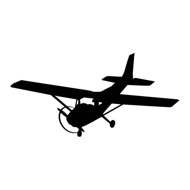 Cessna Airplane Silhouette