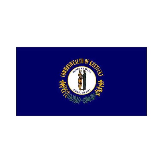 Kentucky State Flag INSTANT DOWNLOAD 1 Vector .eps .dxf .svg | Etsy