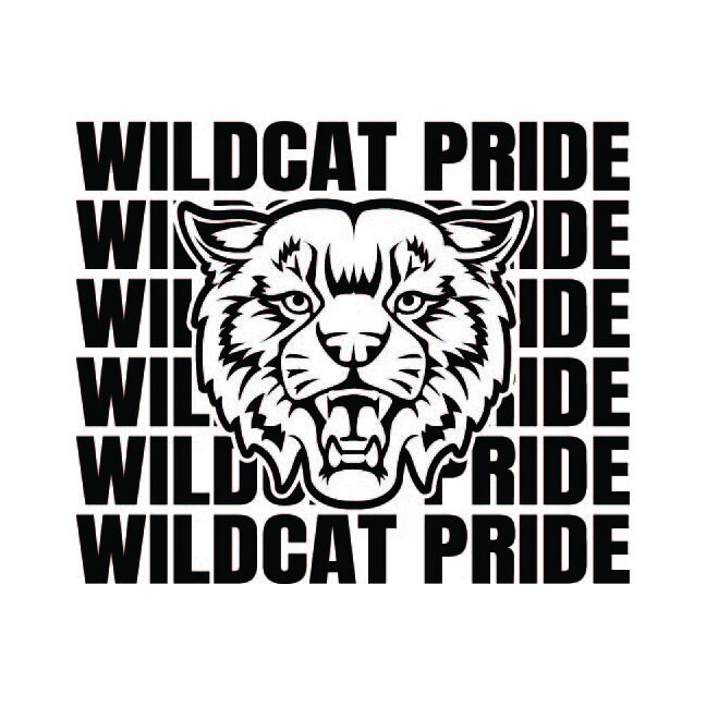 Wildcat Pride Wildcats Spirit Wear vector .eps .dxf .svg | Etsy