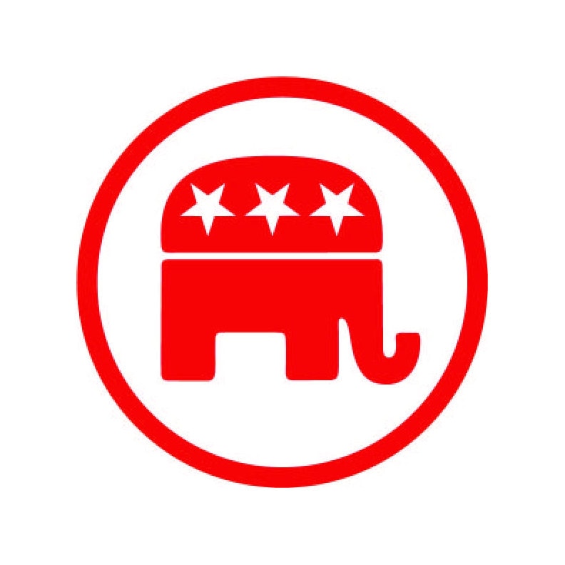 Republican Party Logo Election Patriotic Elephant Art .eps & 1 .png ...