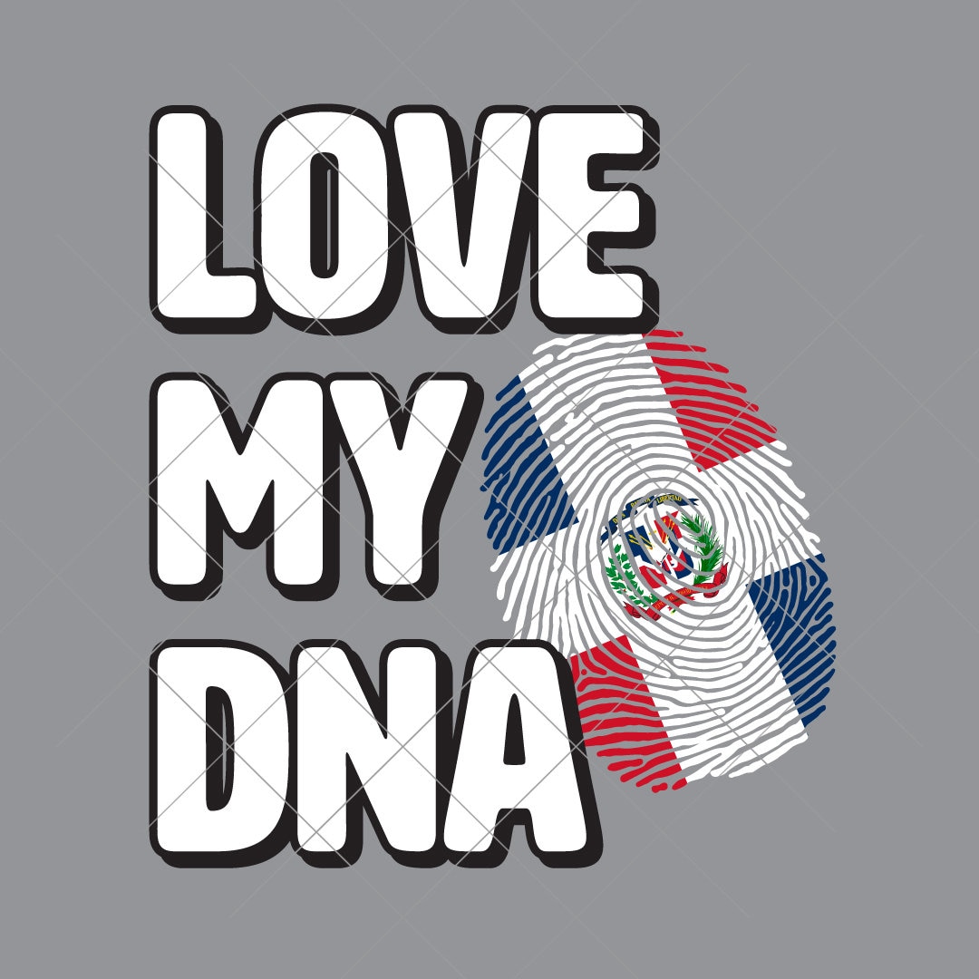 Dominican Republic DNA Art - Vector Graphic (digital Download) - Etsy
