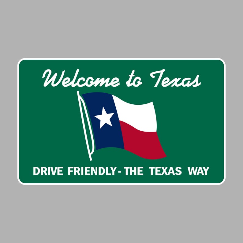 Welcome to Texas Sign Vector: CNC Clipart Graphic (digital Download) - Etsy
