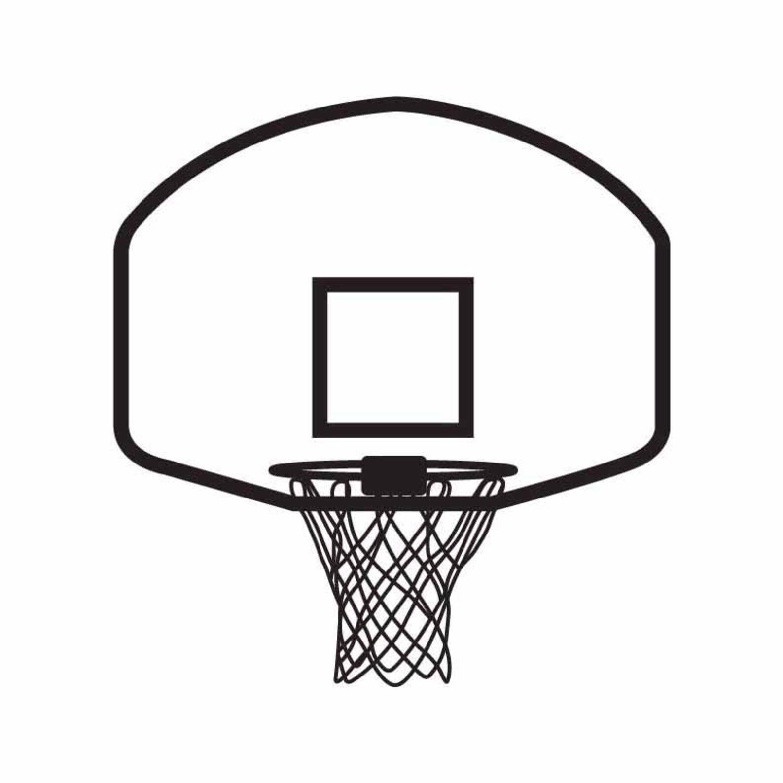 Basketball Net Vector Clipart, SVG EPS PNG (digital Download) - Etsy