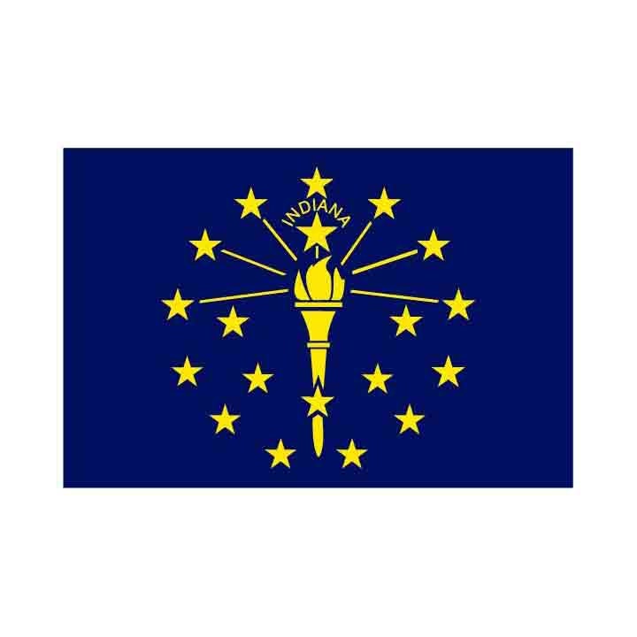 Indiana State Flag INSTANT DOWNLOAD 1 Vector .eps .dxf .svg | Etsy