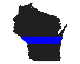 Wisconsin State Outline Png - Etsy