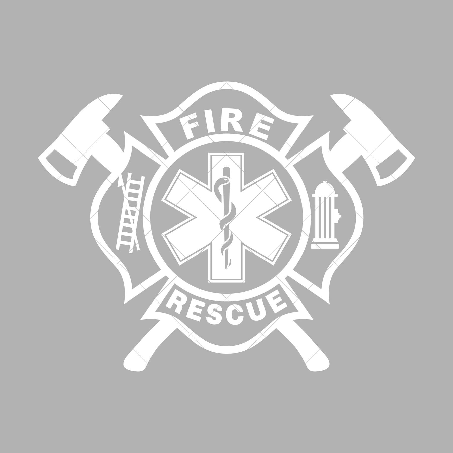 Fire Rescue Logo Vector
