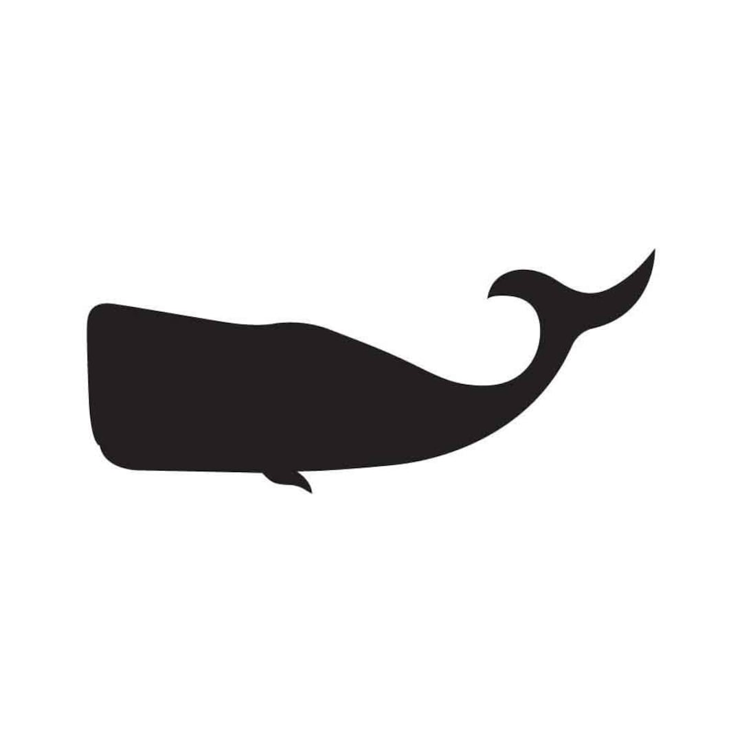 Whale Moby Dick INSTANT DOWNLOAD 1 Vector .eps, .dxf, .svg .png. Vinyl ...