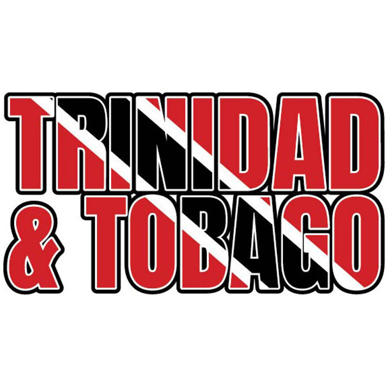 Trinidad and Tobago Flag Word Art: Vector Graphic (digital Download) - Etsy