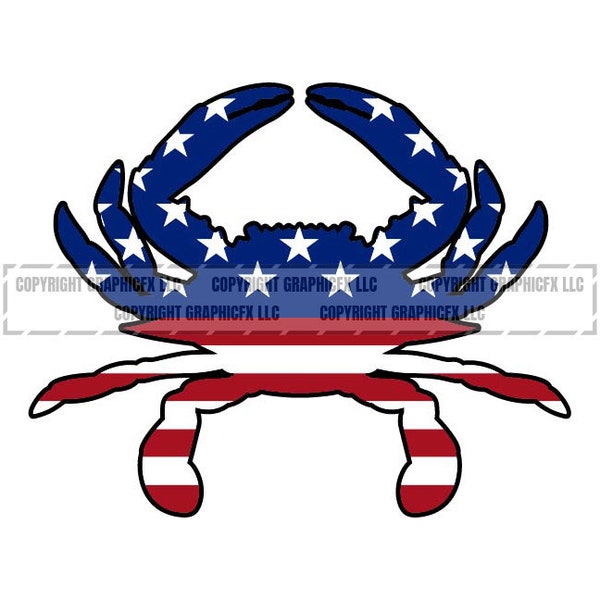 Crab Flag - Etsy