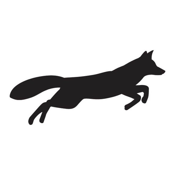 Running Fox Vector