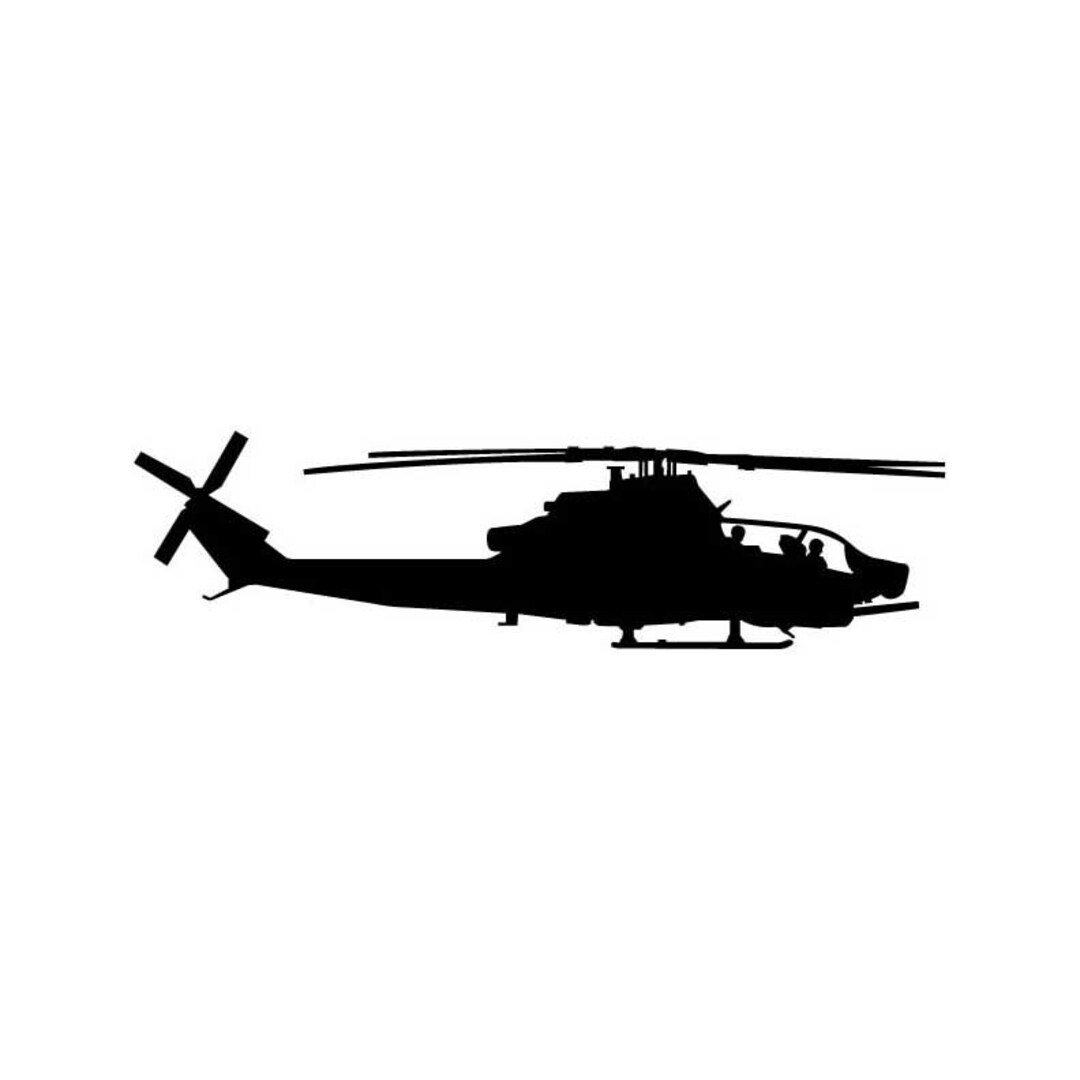 Helicopter Graphic INSTANT DOWNLOAD 1 Vector .eps & 1 .png Vinyl Cutter ...