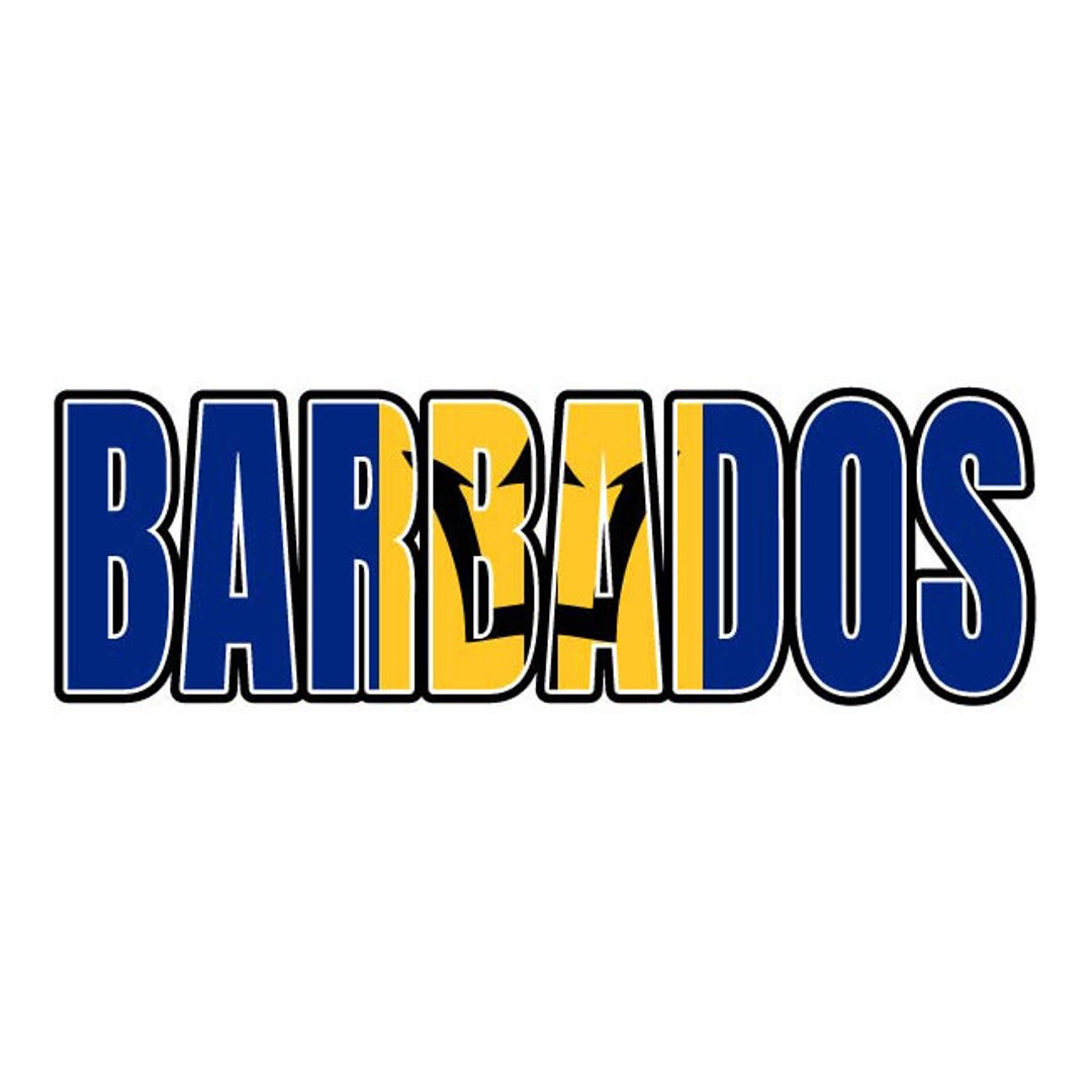 Barbados Flag Word Art: Island Vector Graphic (digital Download) - Etsy