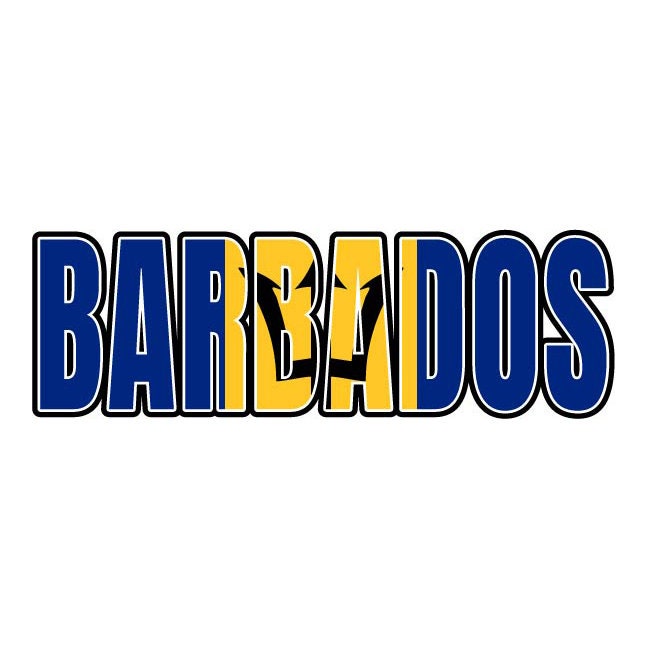 Barbados Flag Word Art: Island Vector Graphic (digital Download) - Etsy UK