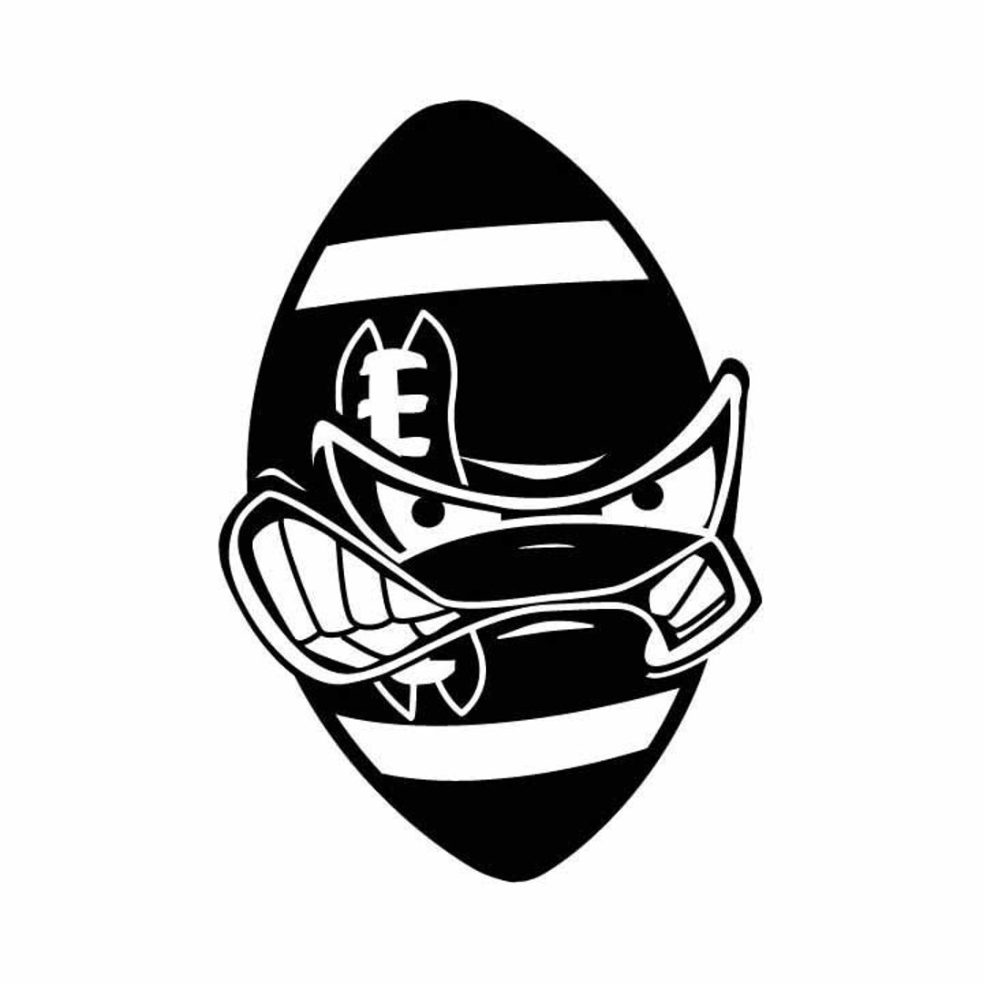 Angry Football INSTANT DOWNLOAD 1 Vector .eps, Svg, & a .png Vinyl ...