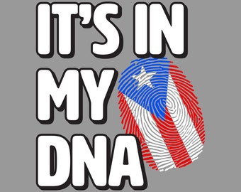 Puerto Rican Dna - Etsy