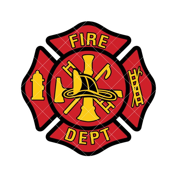 Yellow Fire Dept Shirt - Etsy