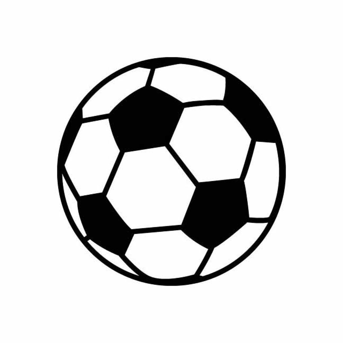 Soccer Ball Vector Graphic: SVG, EPS, PNG Files (digital Download) - Etsy