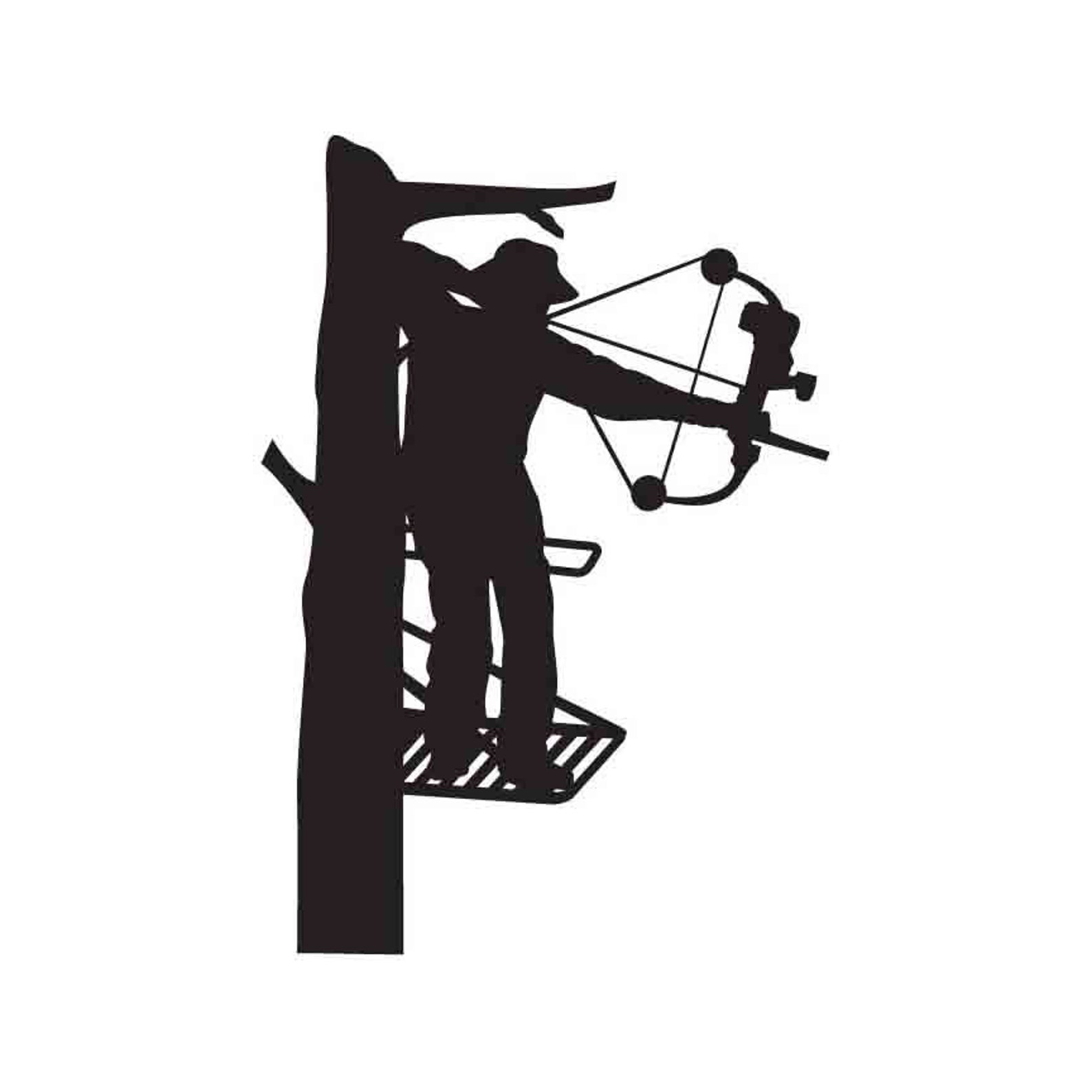 Bow Hunter INSTANT DOWNLOAD 1 Vector .eps .svg .dxf .png Vinyl Cutter ...