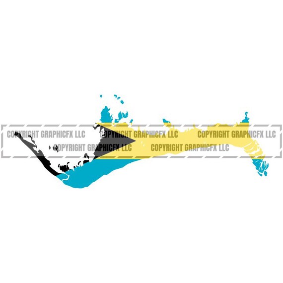 Freeport Bahamas Flag Shape Vector .eps .dxf .svg .png. - Etsy