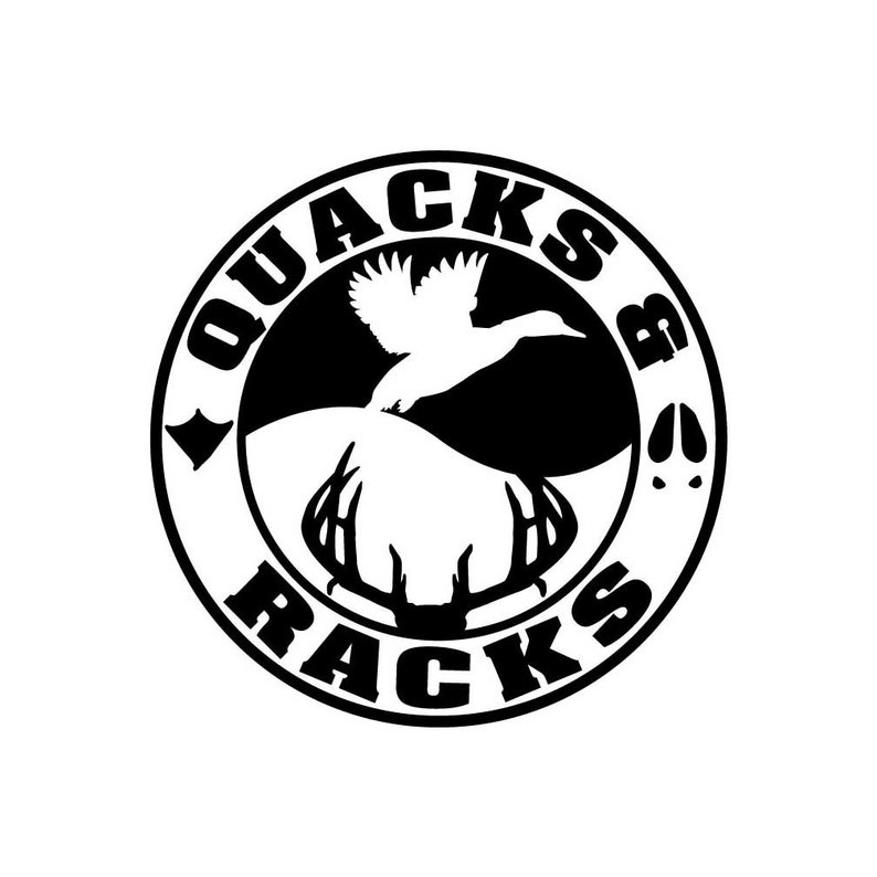 Quacks and Racks INSTANT DOWNLOAD 1 vector .eps & 1 .png Vinyl | Etsy