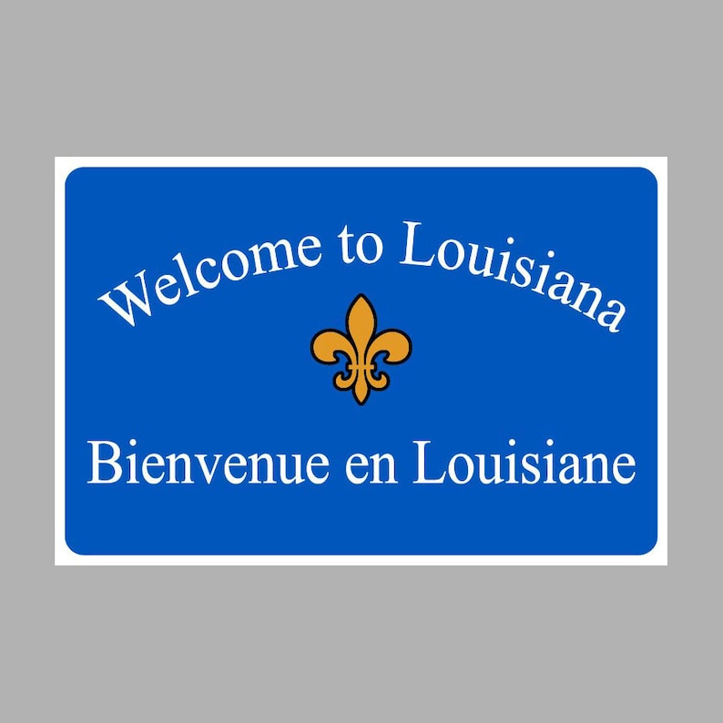 Welcome to Louisiana Sign Vector .eps, .dxf, .svg .png. Vinyl Cutter ...