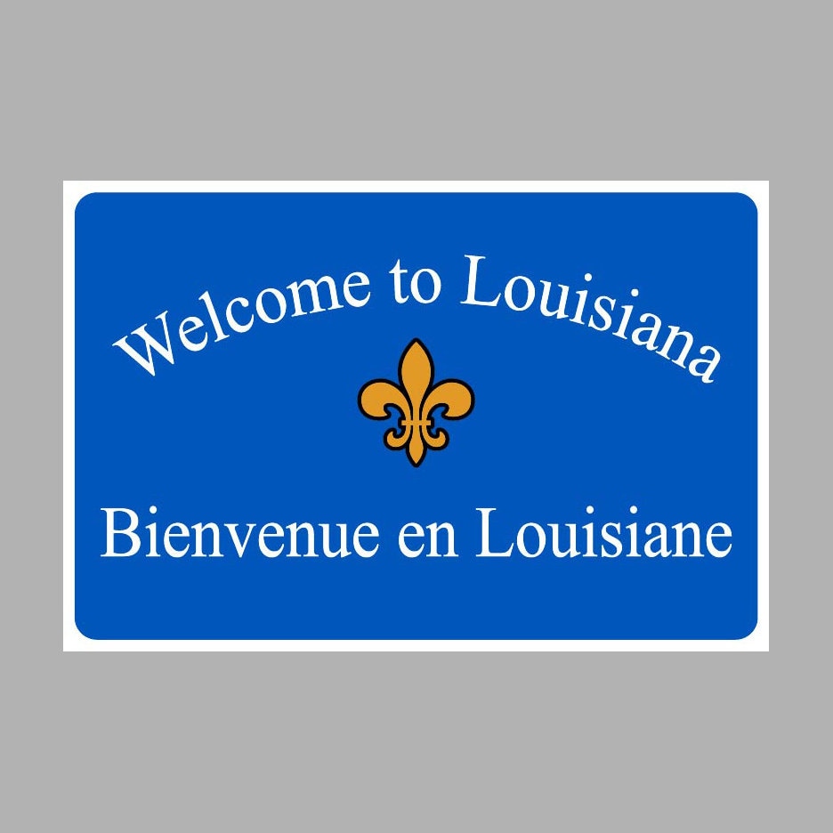 Welcome to Louisiana Sign Vector .eps, .dxf, .svg .png. Vinyl Cutter ...