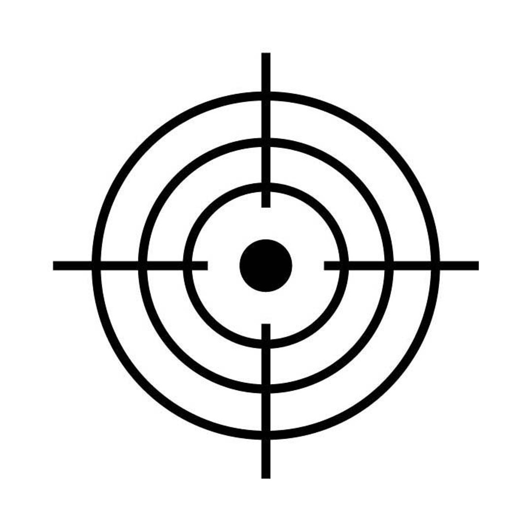 Scope Sights Rifle Target Crosshairs Hunting .eps, .svg, .dxf & 1 .png ...