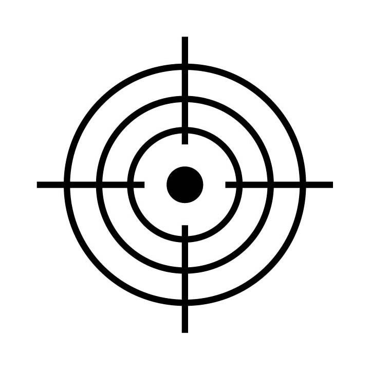 Scope Sights Rifle Target Crosshairs Hunting .eps, .svg, .dxf & 1 .png ...