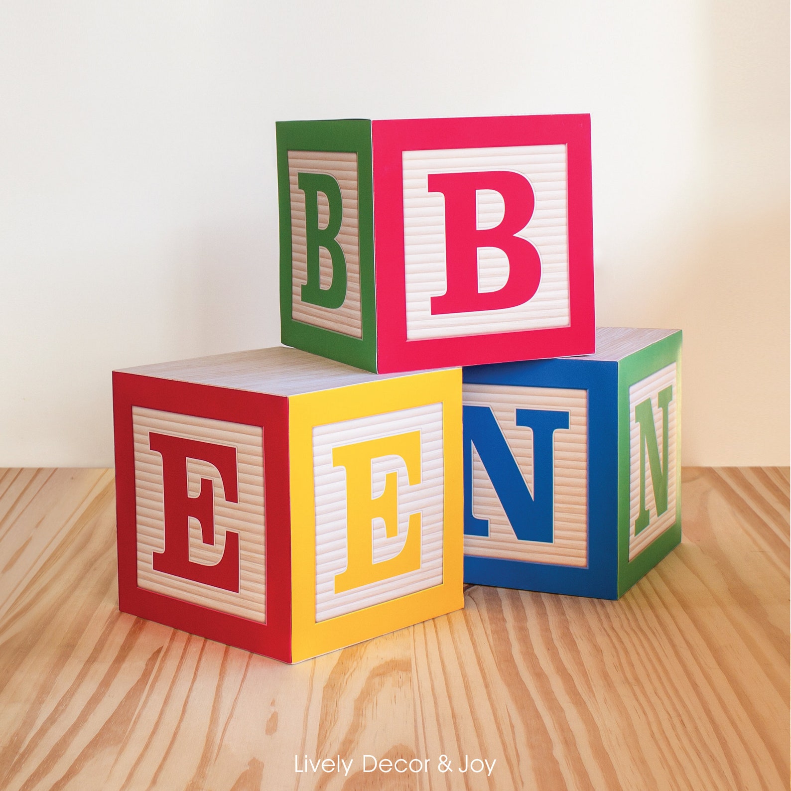 Printable NUMBER 1 Building Block. Primary Colors and Green - Etsy