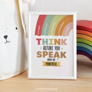 Kids Printable Art Set, 5 Boho Motivational Posters: I Am Strong, I Can ...