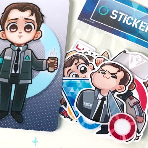 Detroit Become Human Stickers | Etsy