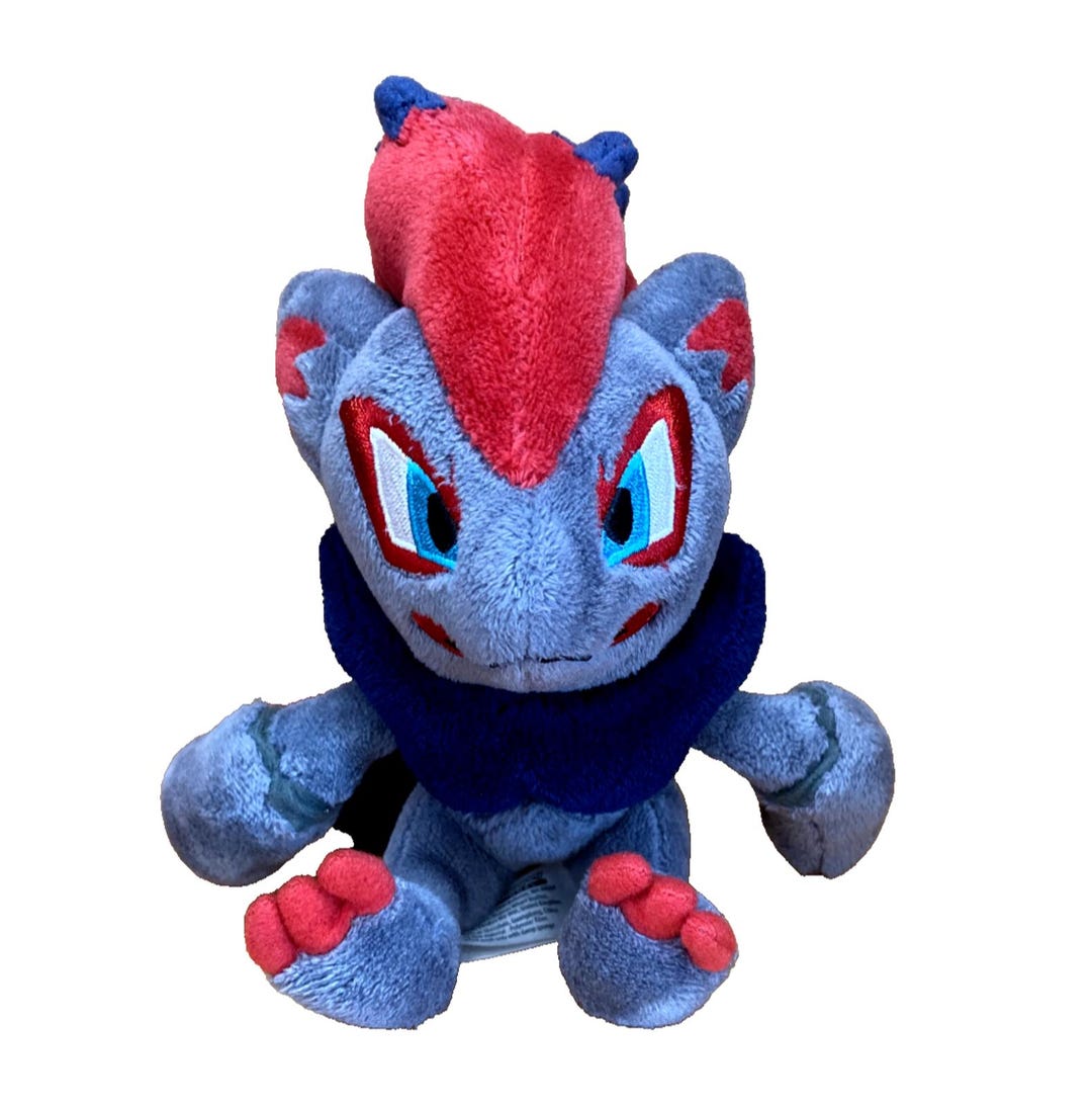 Pokémon Center Zoroark Plush Doll 6 Inch Anime 2011 Stuffed Animal Toy ...