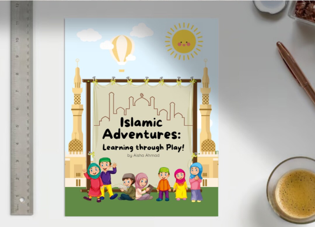 Printable Islamic Activity Book, Islamic Learning Through Play, Islamic ...