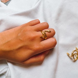 Taylor Snake Ring - Etsy