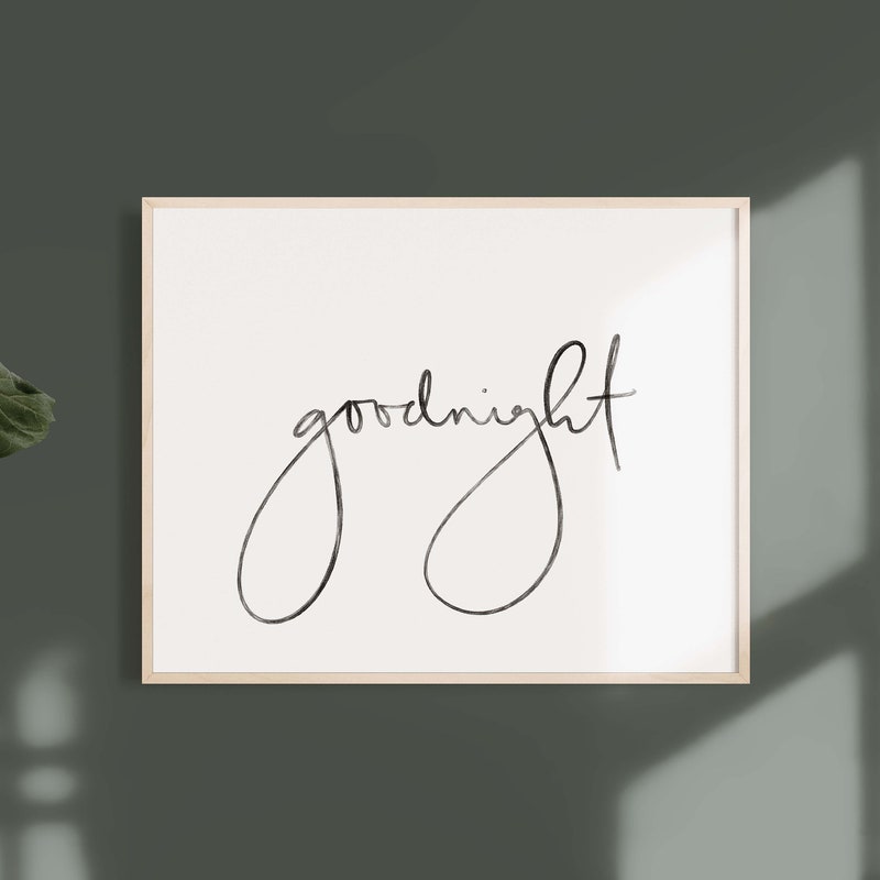 Script Wall Art - Etsy