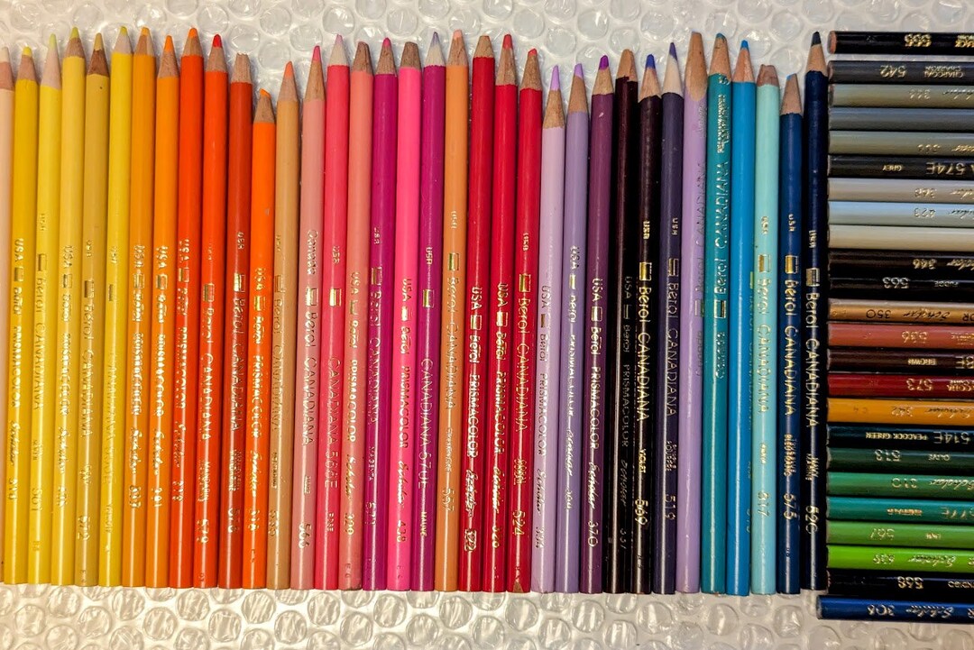 60 Berol Prismacolor Scholar & Berol Canadiana Colored Pencil - Etsy