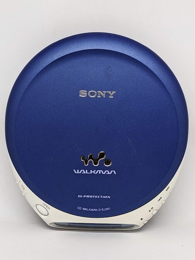 Sony Cd Walkman Blue
