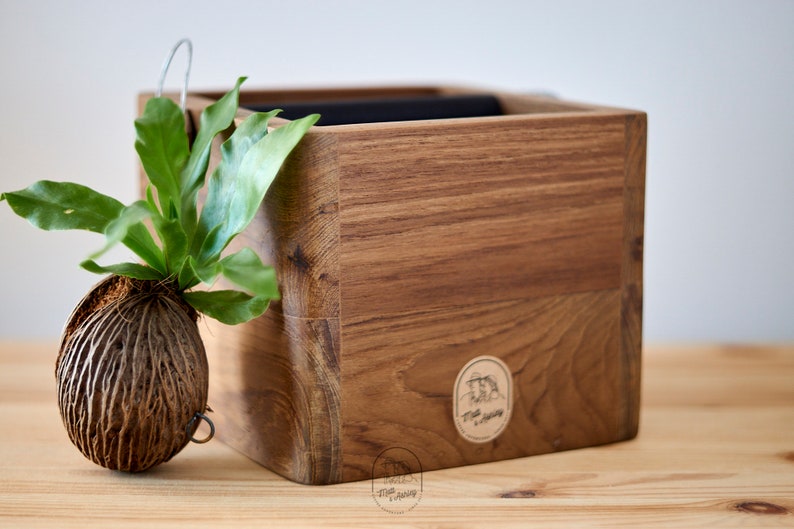 Teakwood Espresso Knock Box for Coffee Machine - Etsy