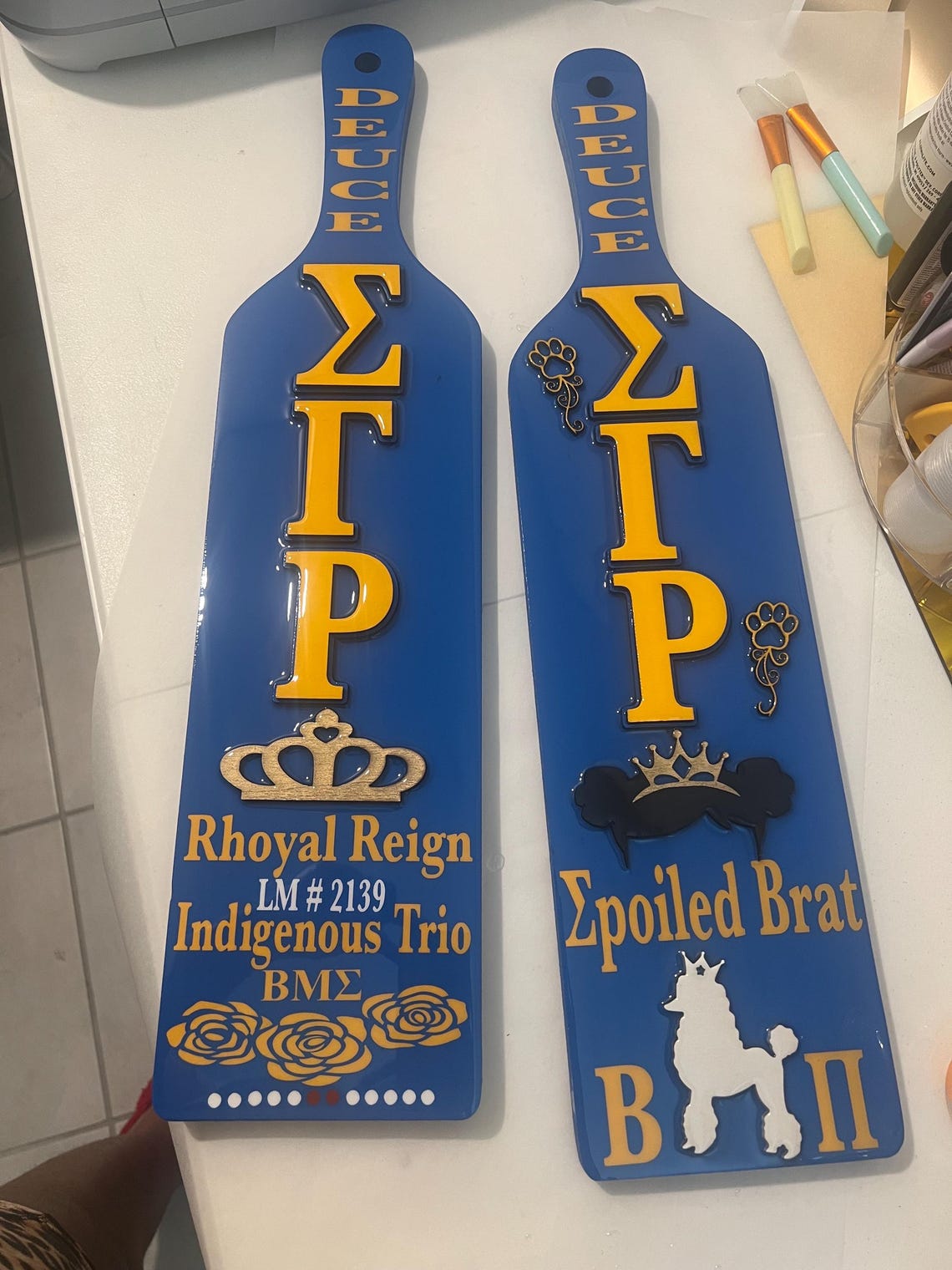 22” Wooden Fraternity/sorority Paddles - Etsy