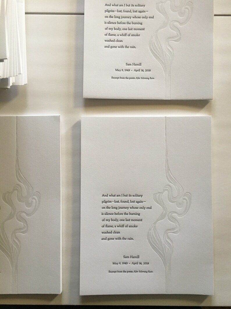 After Morning Rain - Book Release and Memorial Broadside - Sam Hamill ...