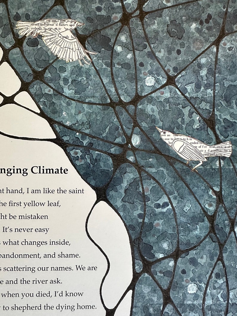 Love in a Changing Climate - Poetry Broadside - William O’daly - Etsy