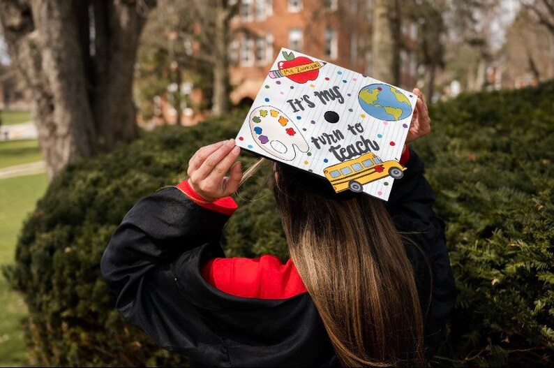 Custom Graduation Cap Topper | Etsy