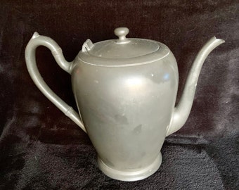 Pewter tea pot | Etsy