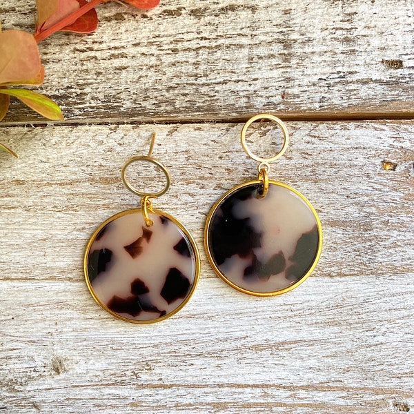 Tortoise Earrings - Etsy