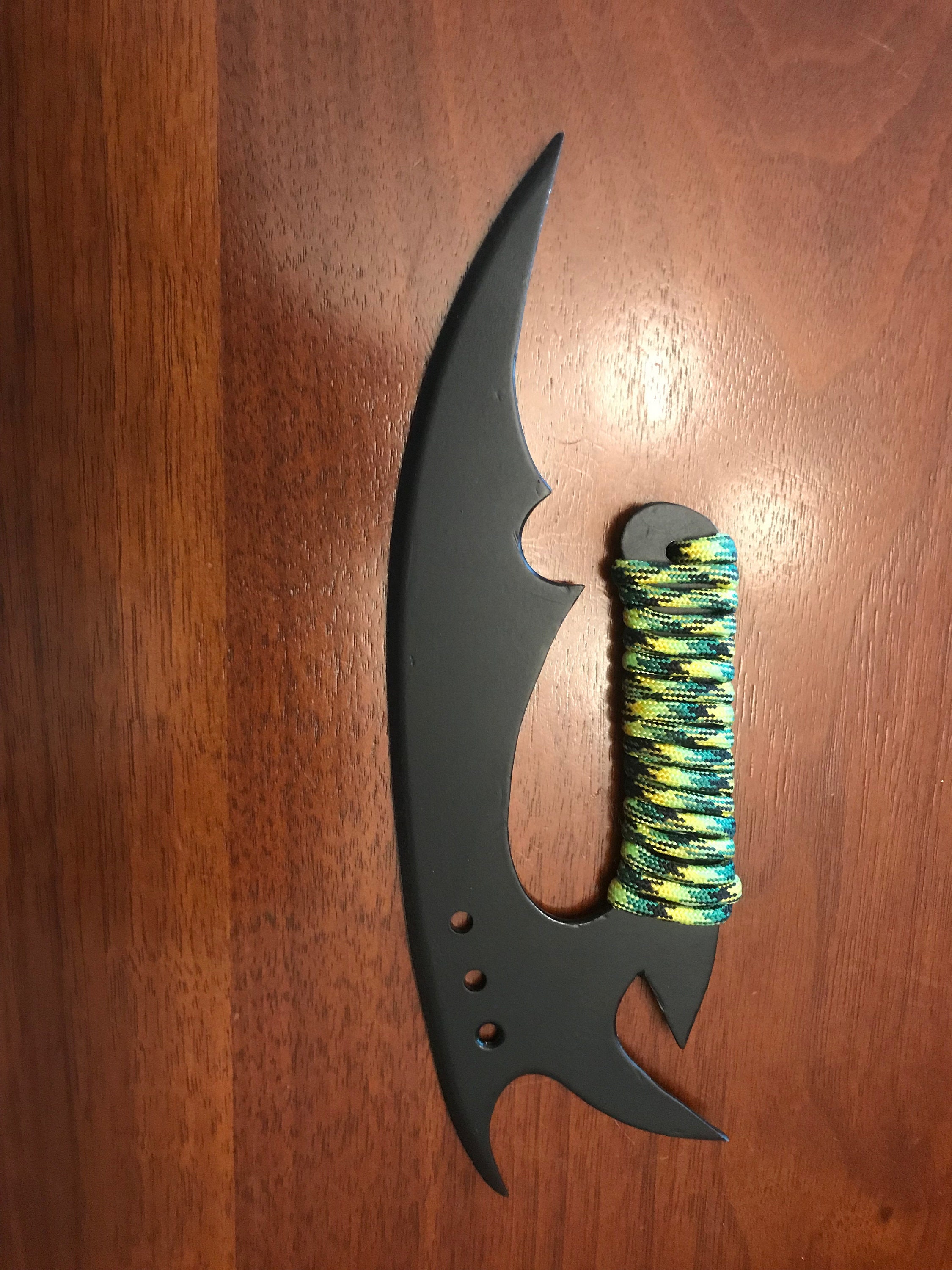 Mini Extreme Zombie Killer Knife Handmade and Cut from a | Etsy