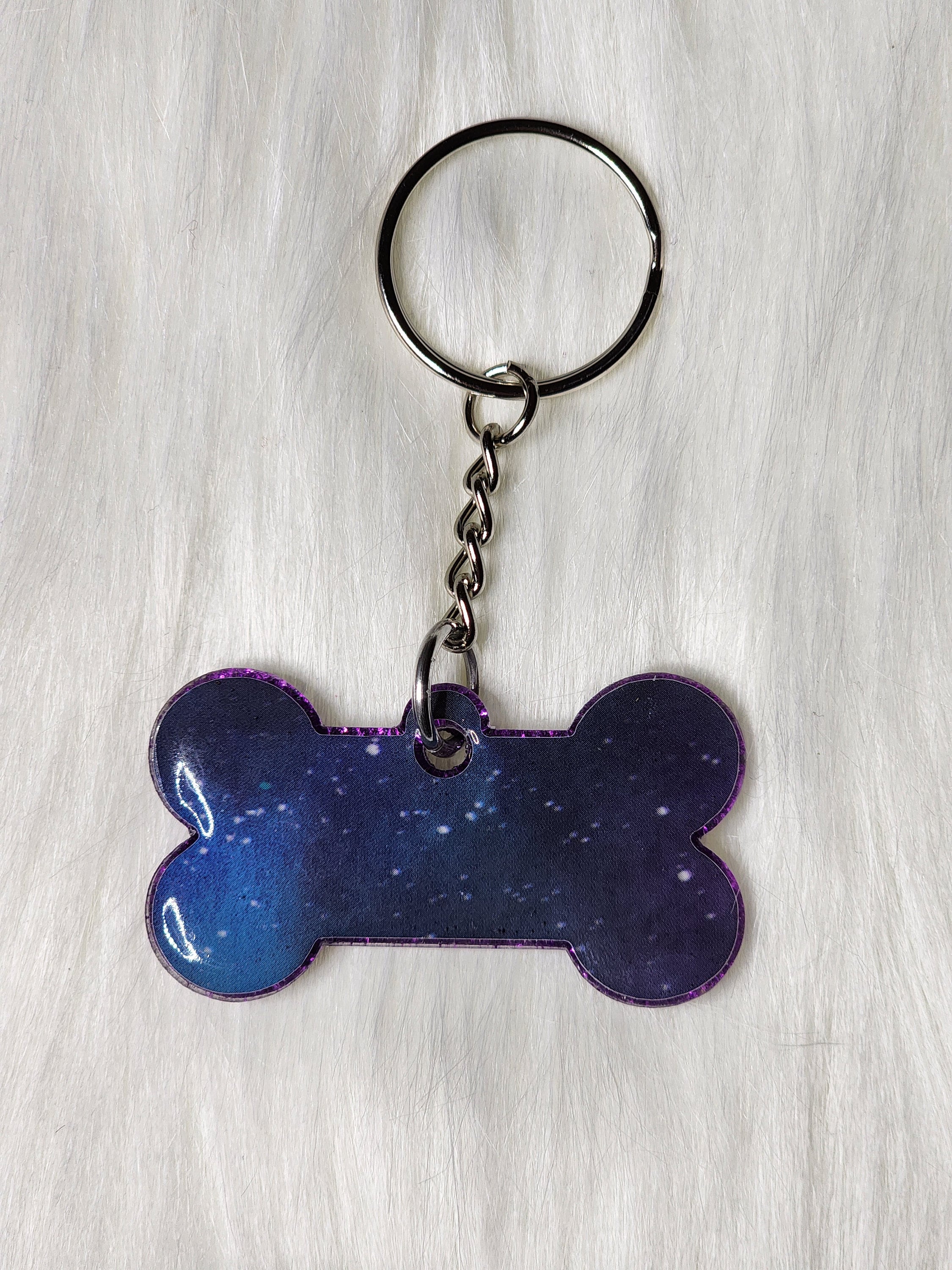 Dog Bone Keychain - Etsy