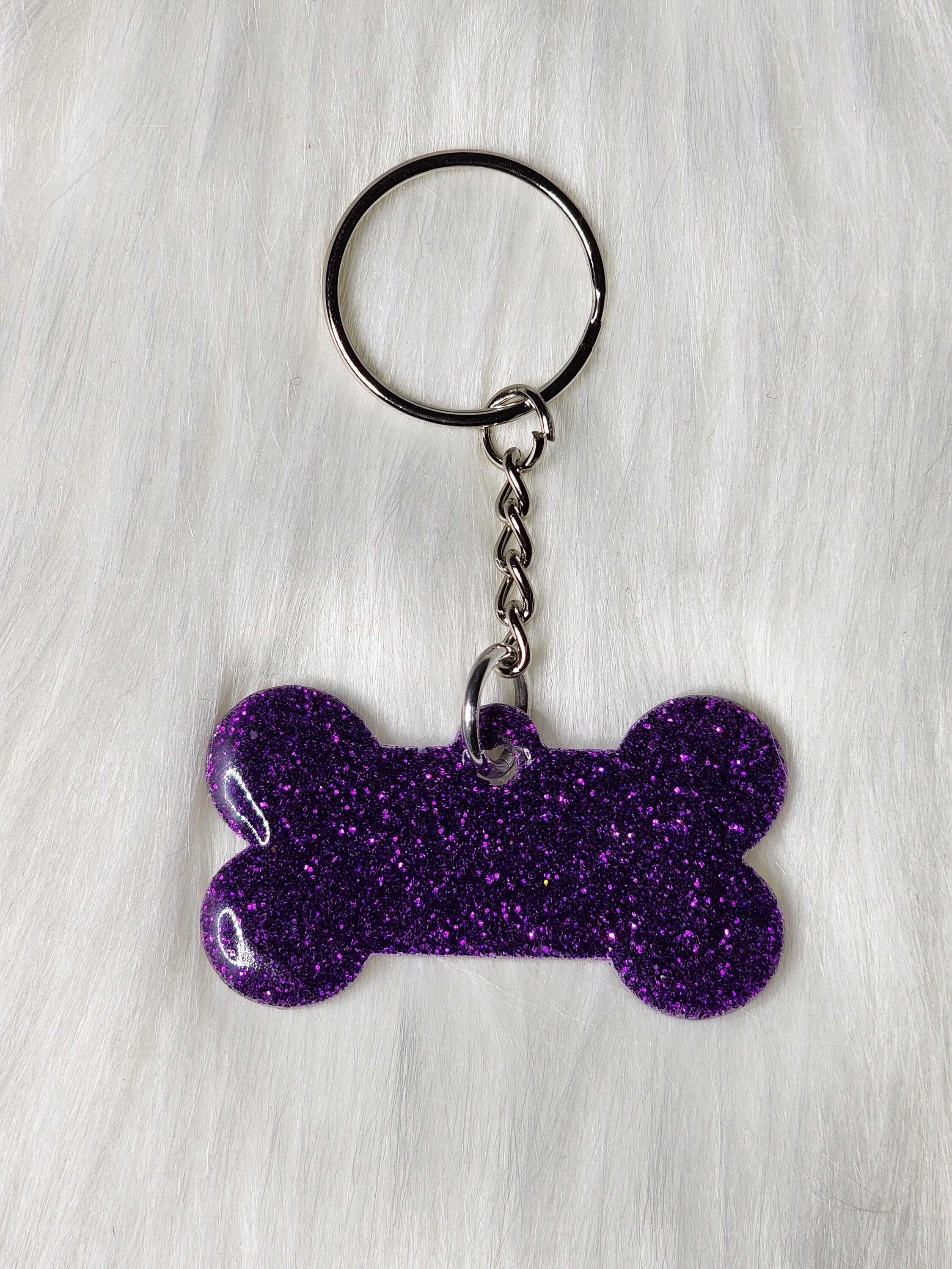 Dog Bone Keychain - Etsy